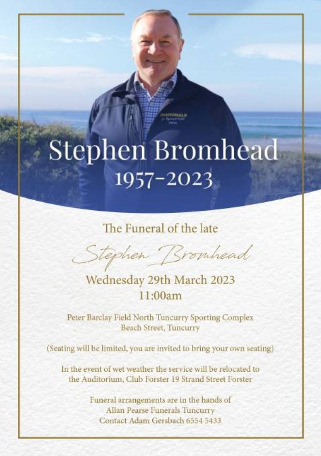 Stephen BROMHEAD – Australian Police