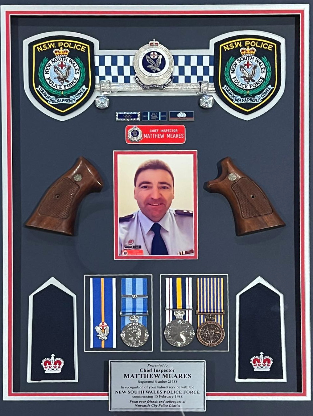 Matthew John Jeremiah MEARES – Australian Police