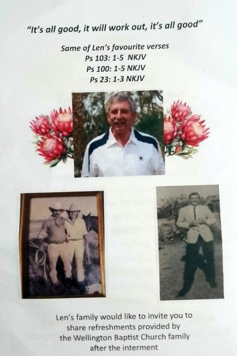 Leonard Roy EDWARDS – Australian Police
