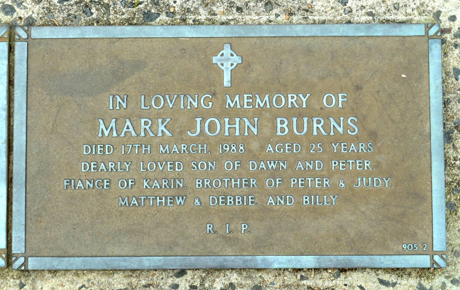 Mark John BURNS – Australian Police